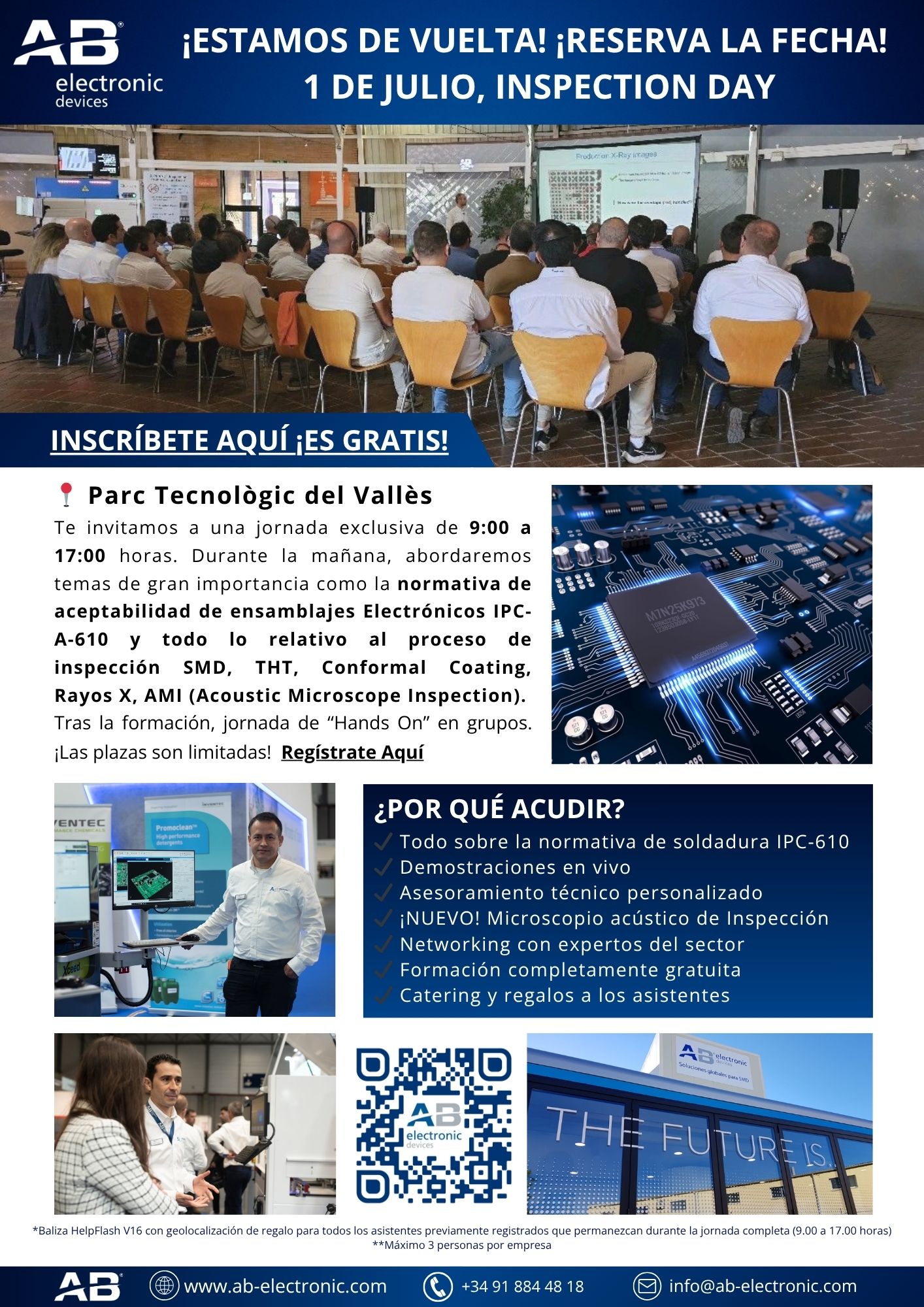 INSPECTION DAY – BCN 1 DE JULIO 2025 | Actualidad AB Electronic
